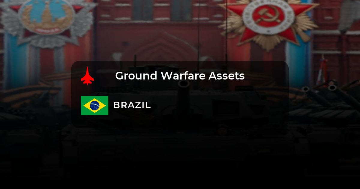 Brazil - Ground Warfare Assets - Force Index - Military Watch Magazine